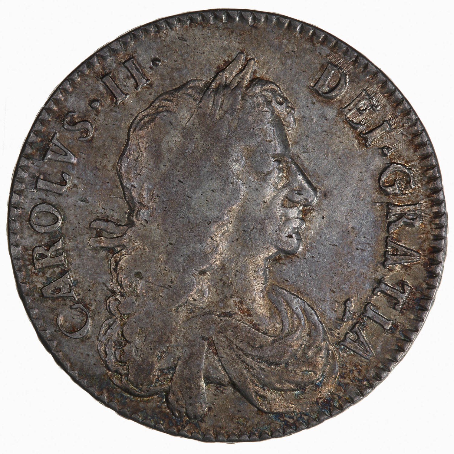 Coin - Halfcrown, Charles II, Great Britain, 1671
