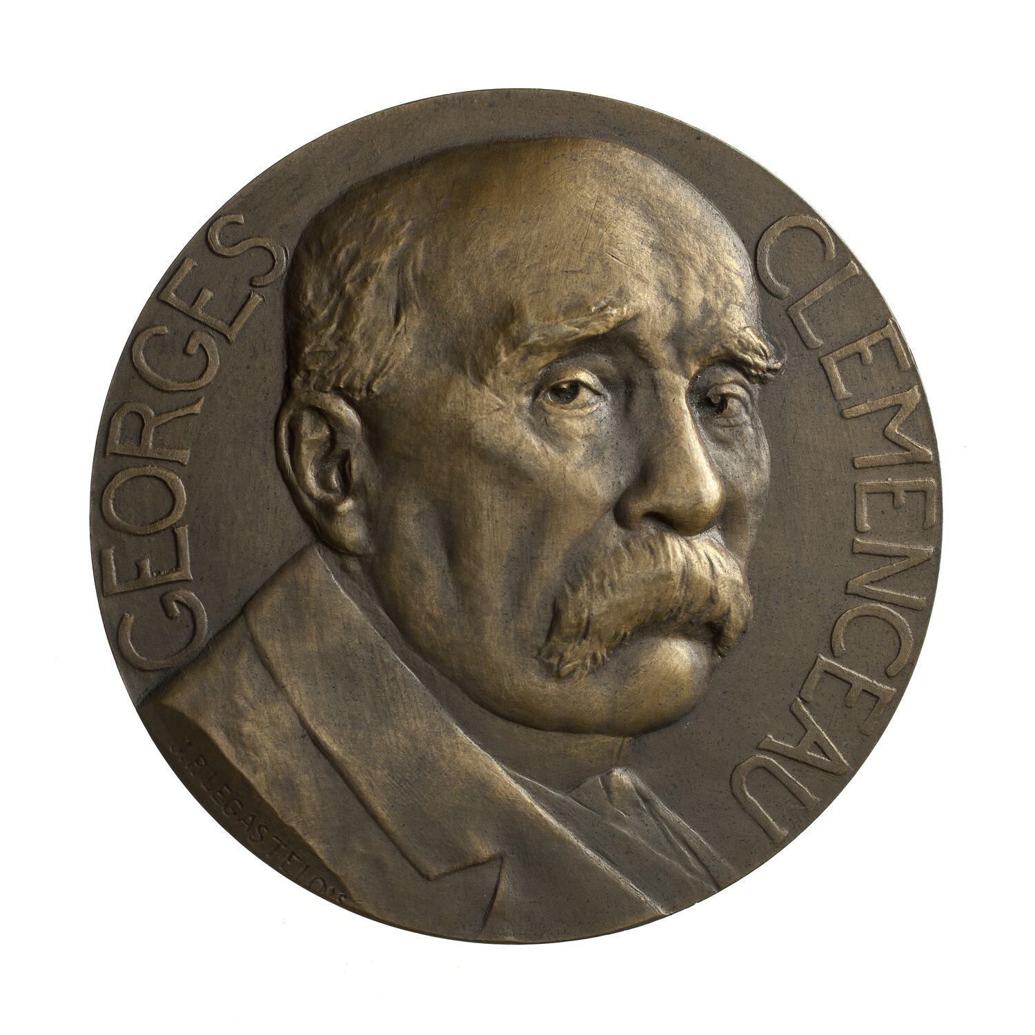 Medal - Georges Clemenceau, by Jules Legastelois, France, 1918