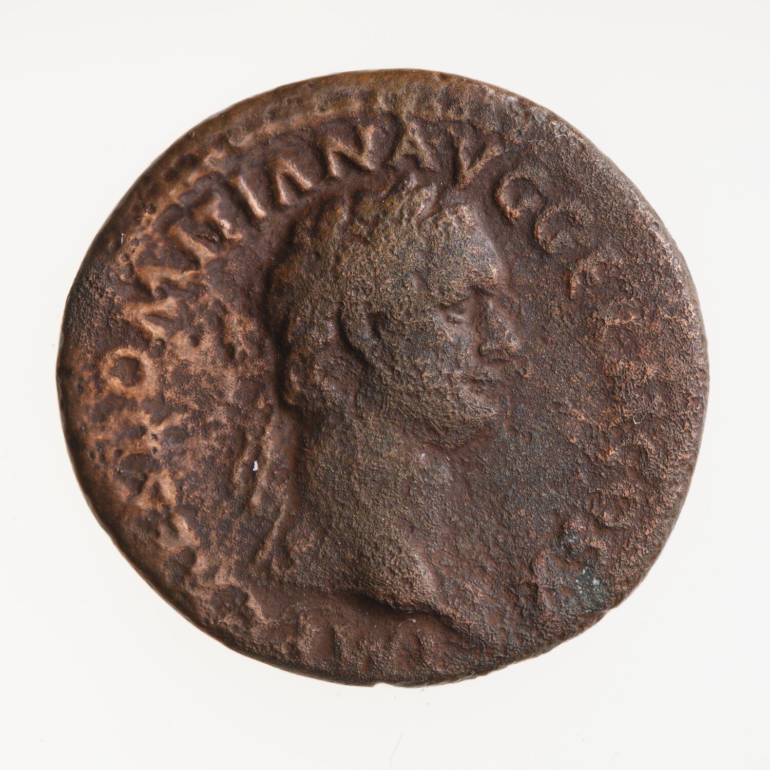 Coin - As, Emperor Domitian, Ancient Roman Empire, 84 AD