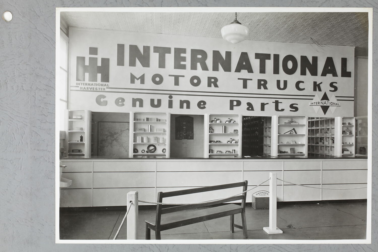 Photograph - International Harvester, Service Parts Counter, Brisbane ...