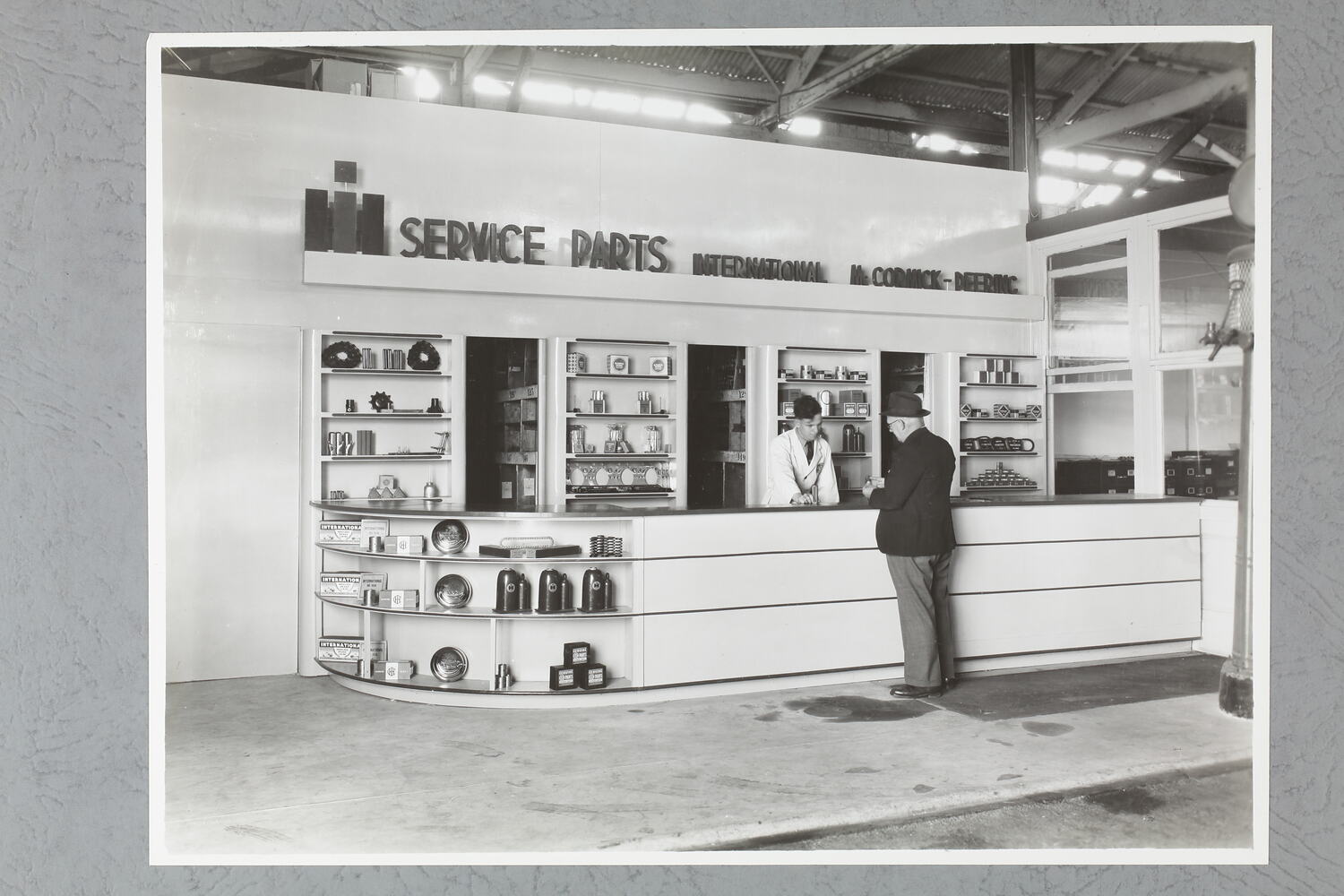 Photograph - International Harvester, Service Parts Counter, Adelaide ...