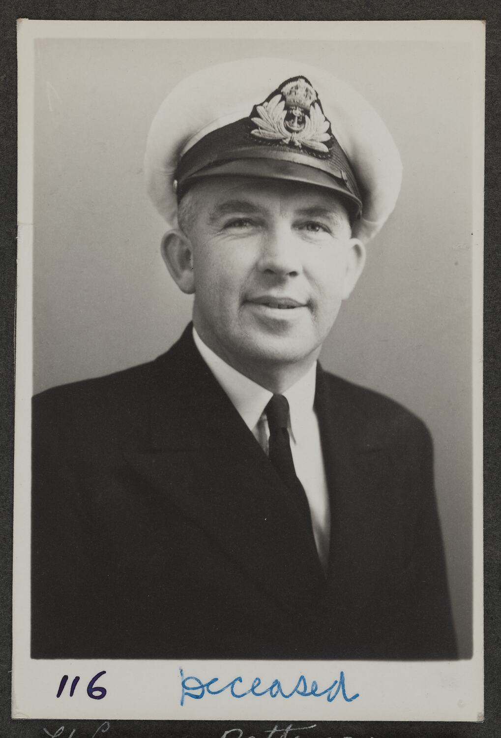Photograph - Lieutenant Commander Patterson, Abbotsford, Victoria ...