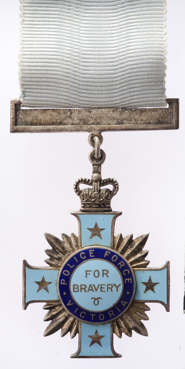 Medal - Victoria Police Force Valour Award, Victoria, Australia, circa 1965