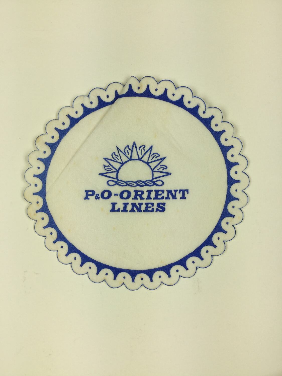 Coaster - P & O Orient Line, SS Oriana, May 1968