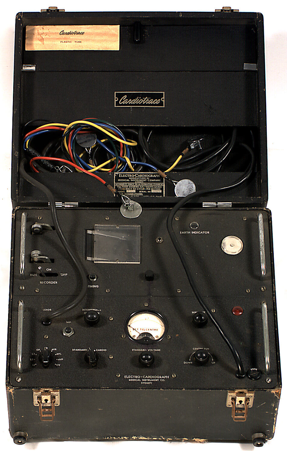 Electro-Cardiograph - Cardiotrace, Medical Instrument Co, circa 1940