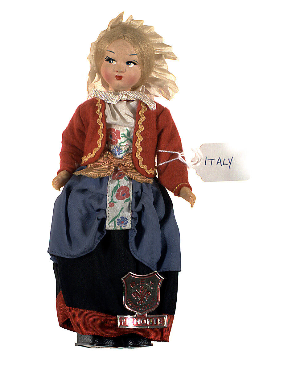 National Doll - Italian, Piemonte, circa 1970s