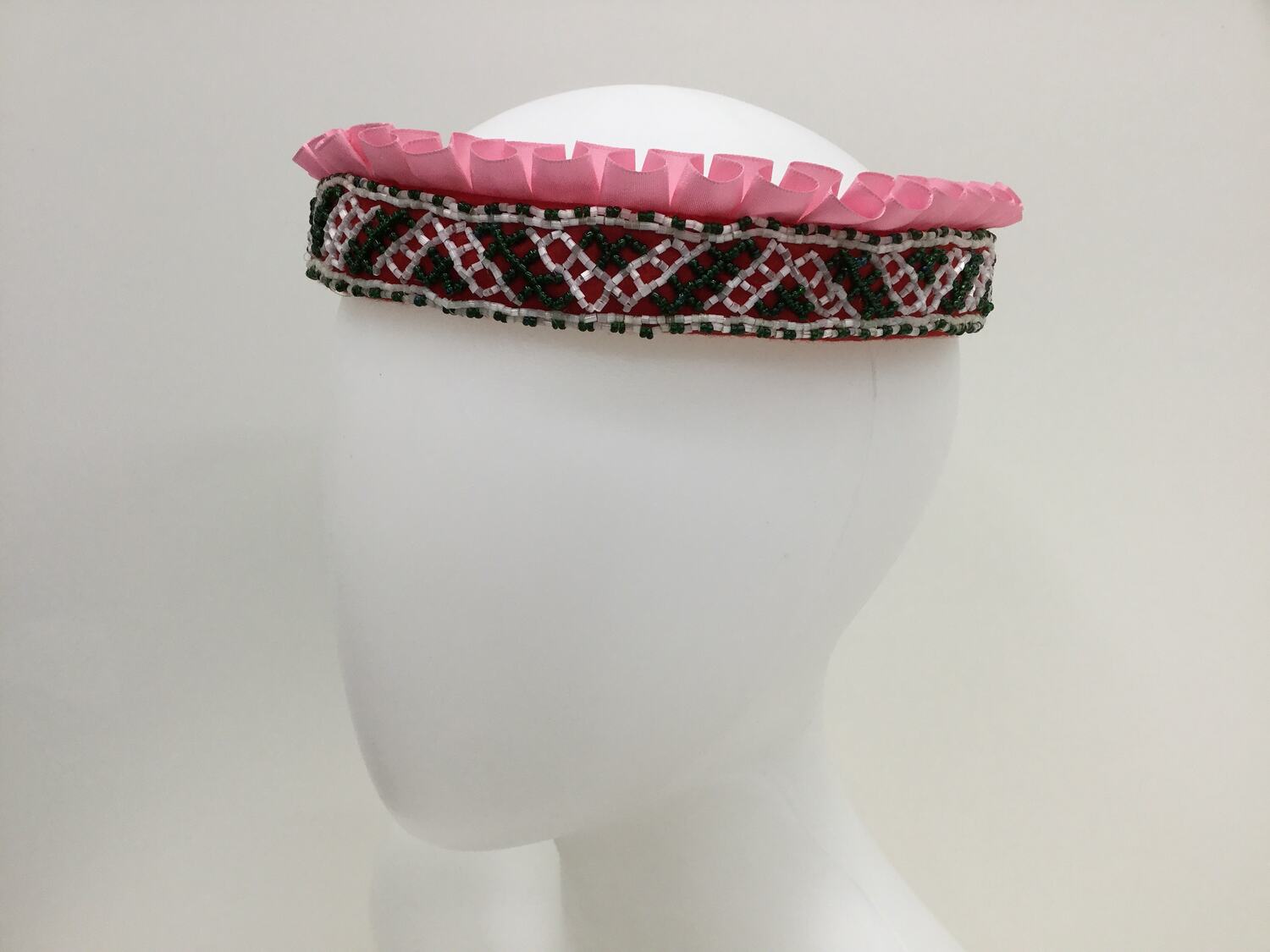 Crown - Aija Gross, Latvian, Dignaja Region, Beaded, Melbourne, circa 1980s