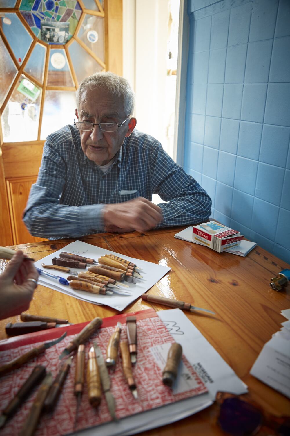 Digital Photograph - Joseph Scerri At Kitchen Table, Brunswick, 20 Mar 2023