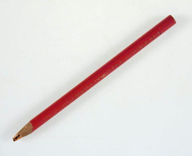 Pencil - CSIRAC Computer, Red, HB, 1950s