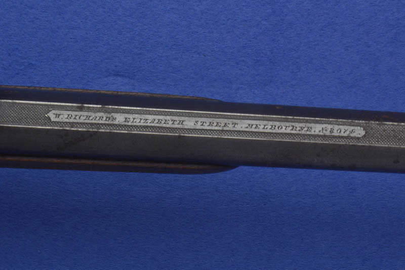 William Richards, Gunmaker, Melbourne, Victoria (1824-1885)