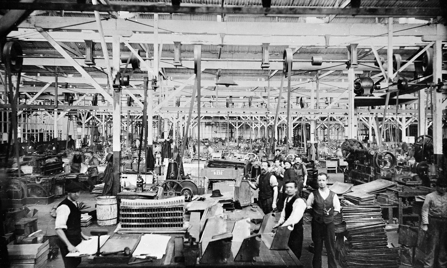 Sheet Iron Shop at Sunshine Harvester Works