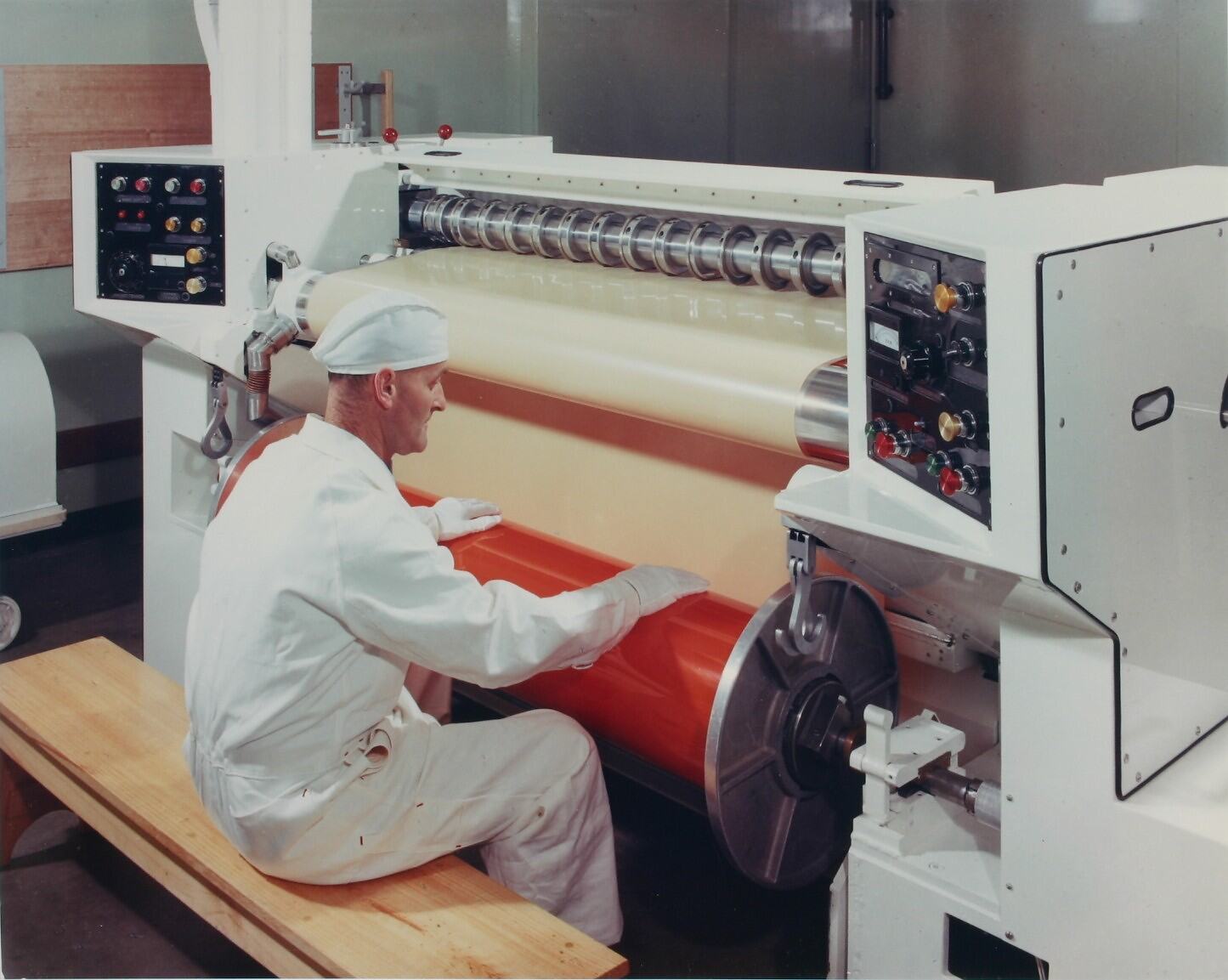 Photograph - Kodak Australasia Pty Ltd, Film Slitting Machine, Roll ...