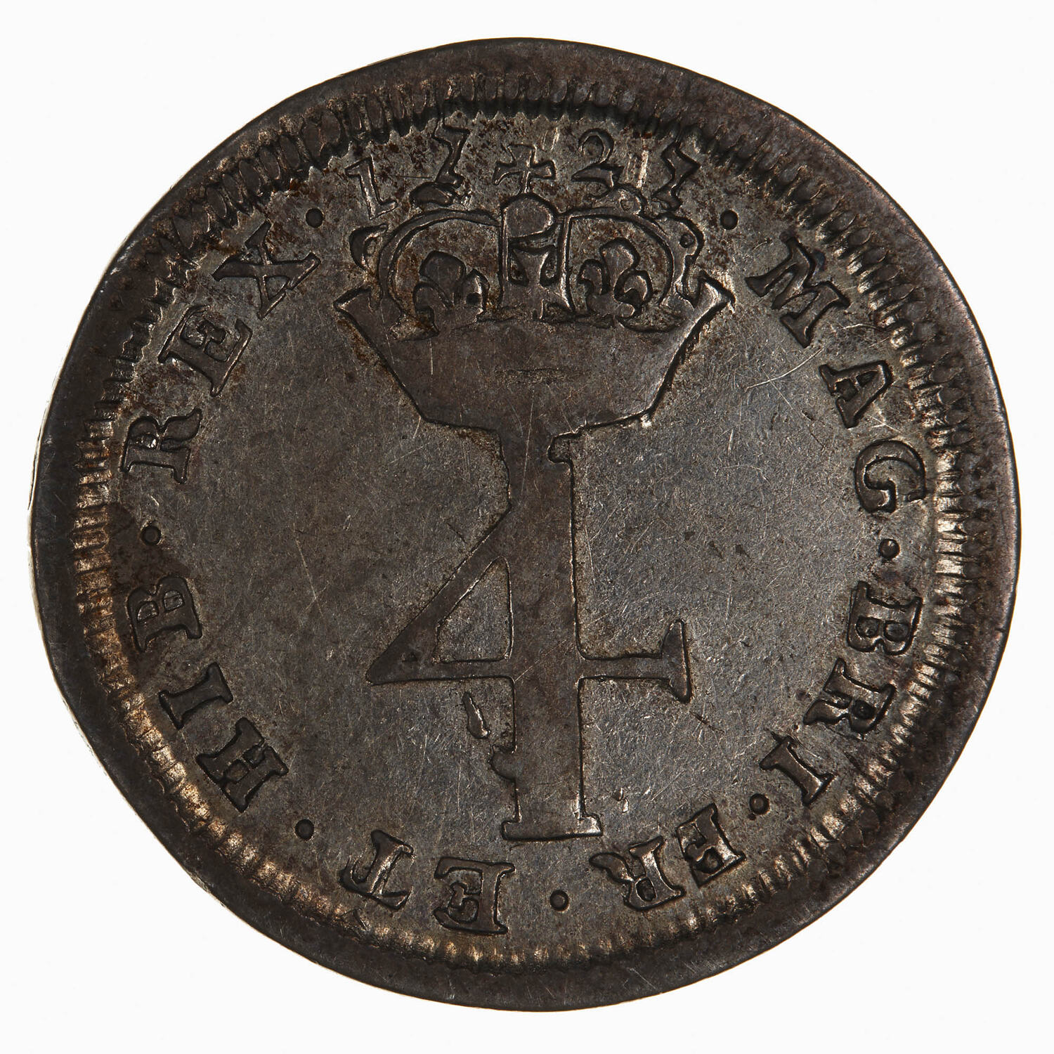 Coin - Groat, George I, England, Great Britain, 1727