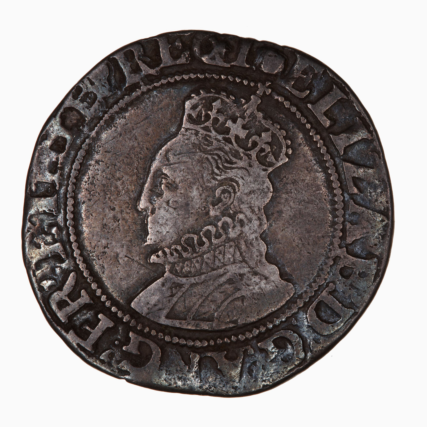 Coin - Shilling, Elizabeth I, England, Great Britain, 1592-1595