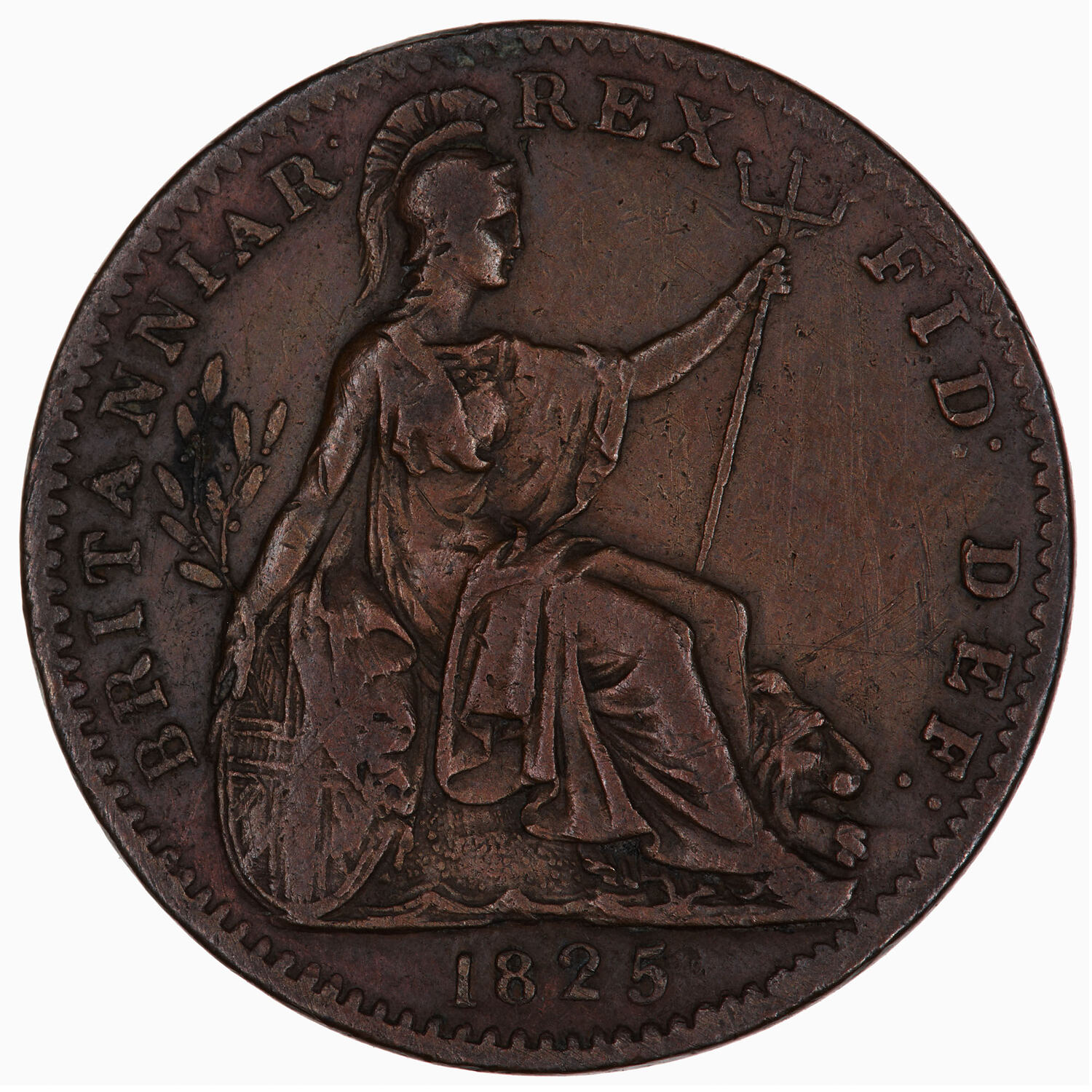 Coin - Farthing, George IV, Great Britain, 1825