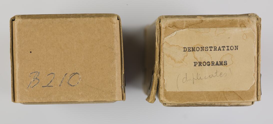 Box for 12 Hole Paper Tape - CSIRAC Computer, Paper Tape Library ...