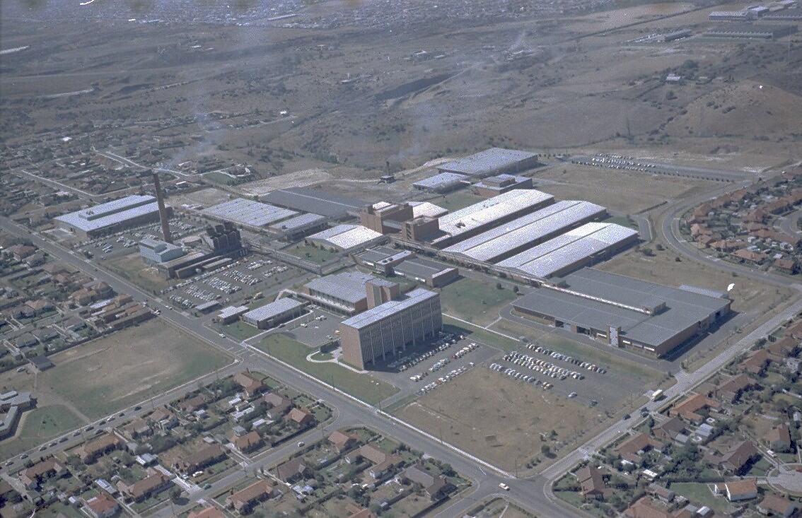 Negative - Kodak Australasia Pty Ltd, Aerial View of the Kodak Factory ...