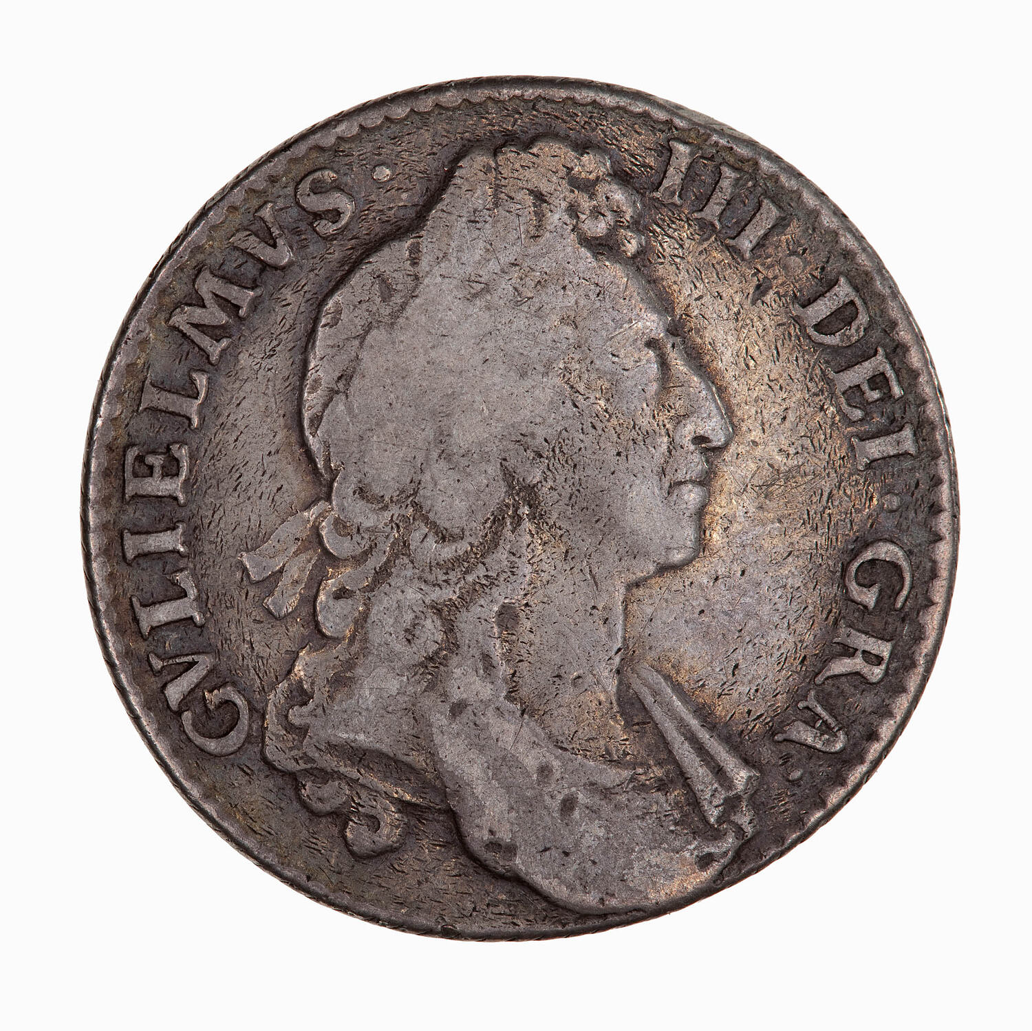 Coin - Shilling, William III, Great Britain, 1697