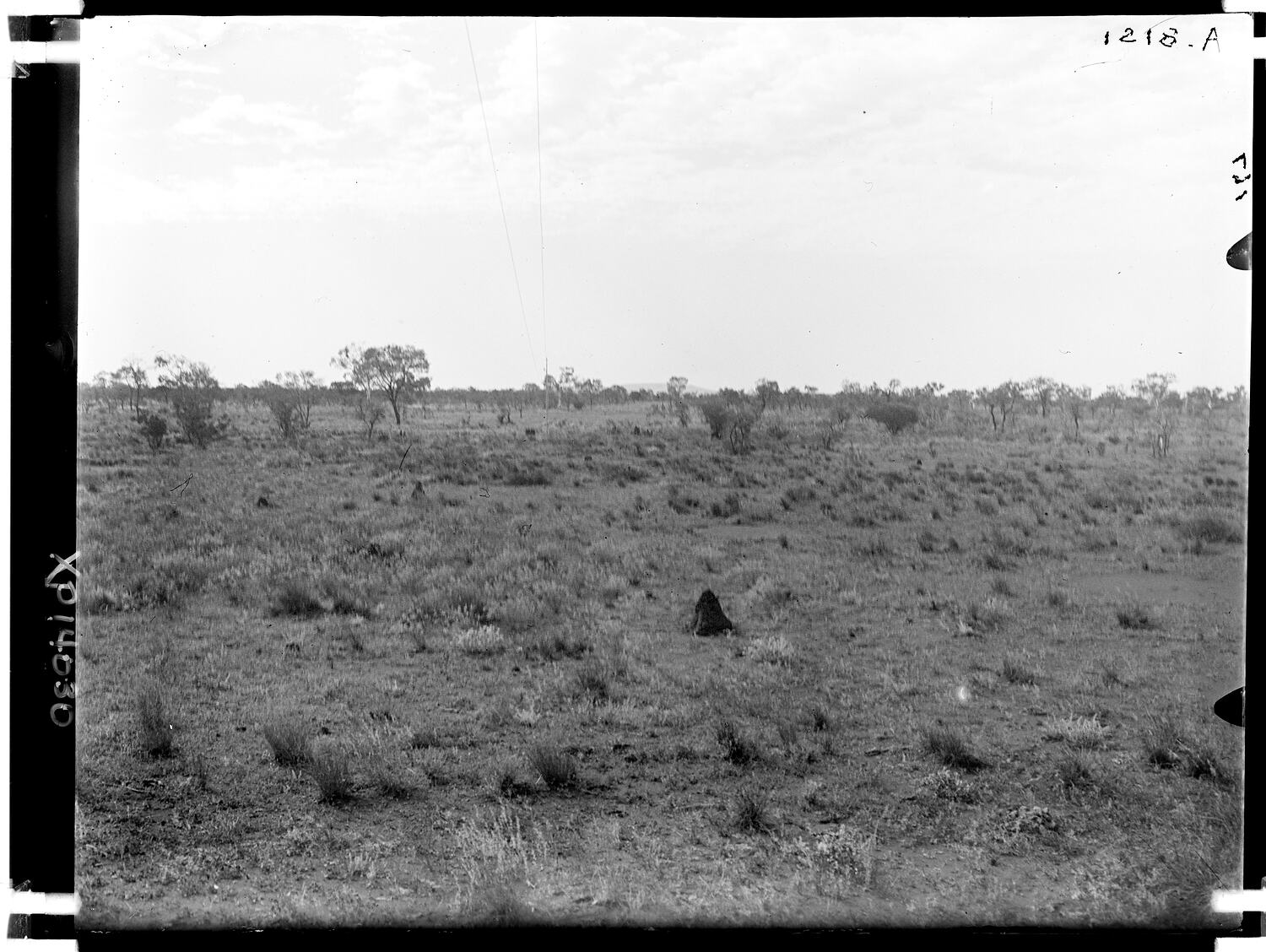 Glass plate. Central Mount Stuart, Central Australia, Northern ...