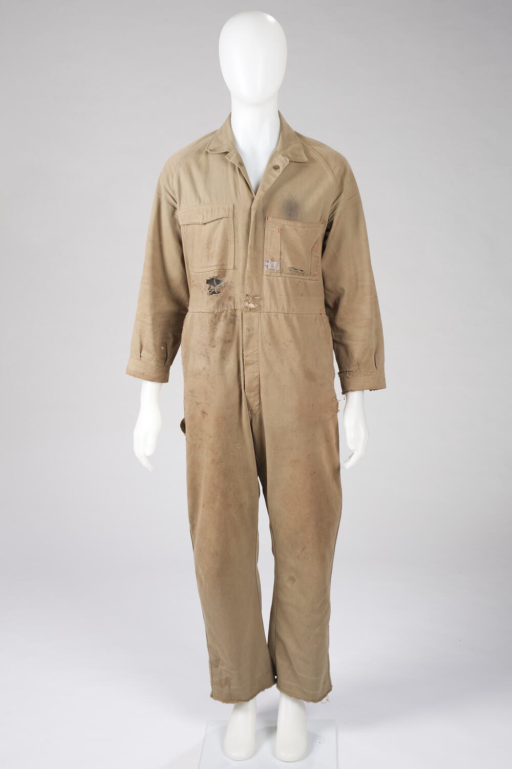 Overalls - Yakka, Khaki, circa 1978-1985