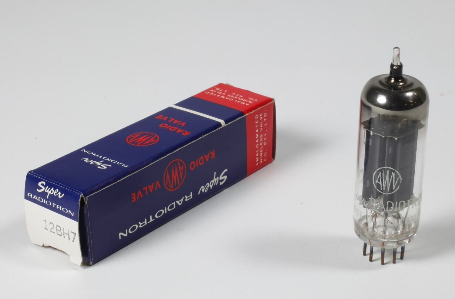 Electronic Valve - AWV, Twin Triode, Type 12BH7, circa 1969