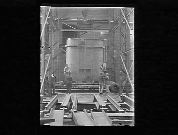 Glass Negative - State Electricity Commission, Newport Power Station ...