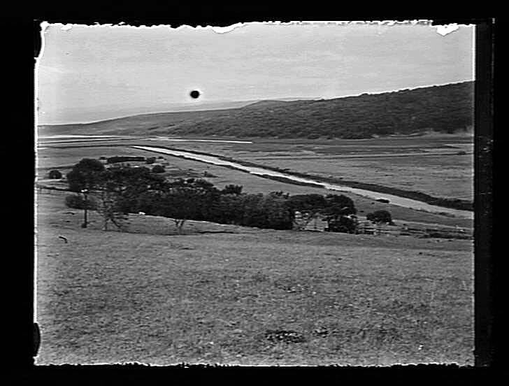 Glass Negative - Landscape, by Hugh Conran, Australia, 1910