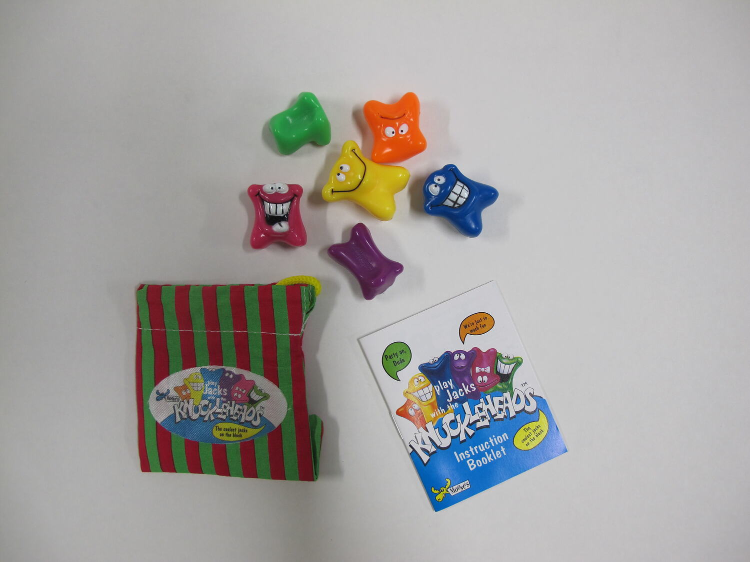 Jacks - 'Knuckleheads', Moose Enterprises, Plastic, circa 1997