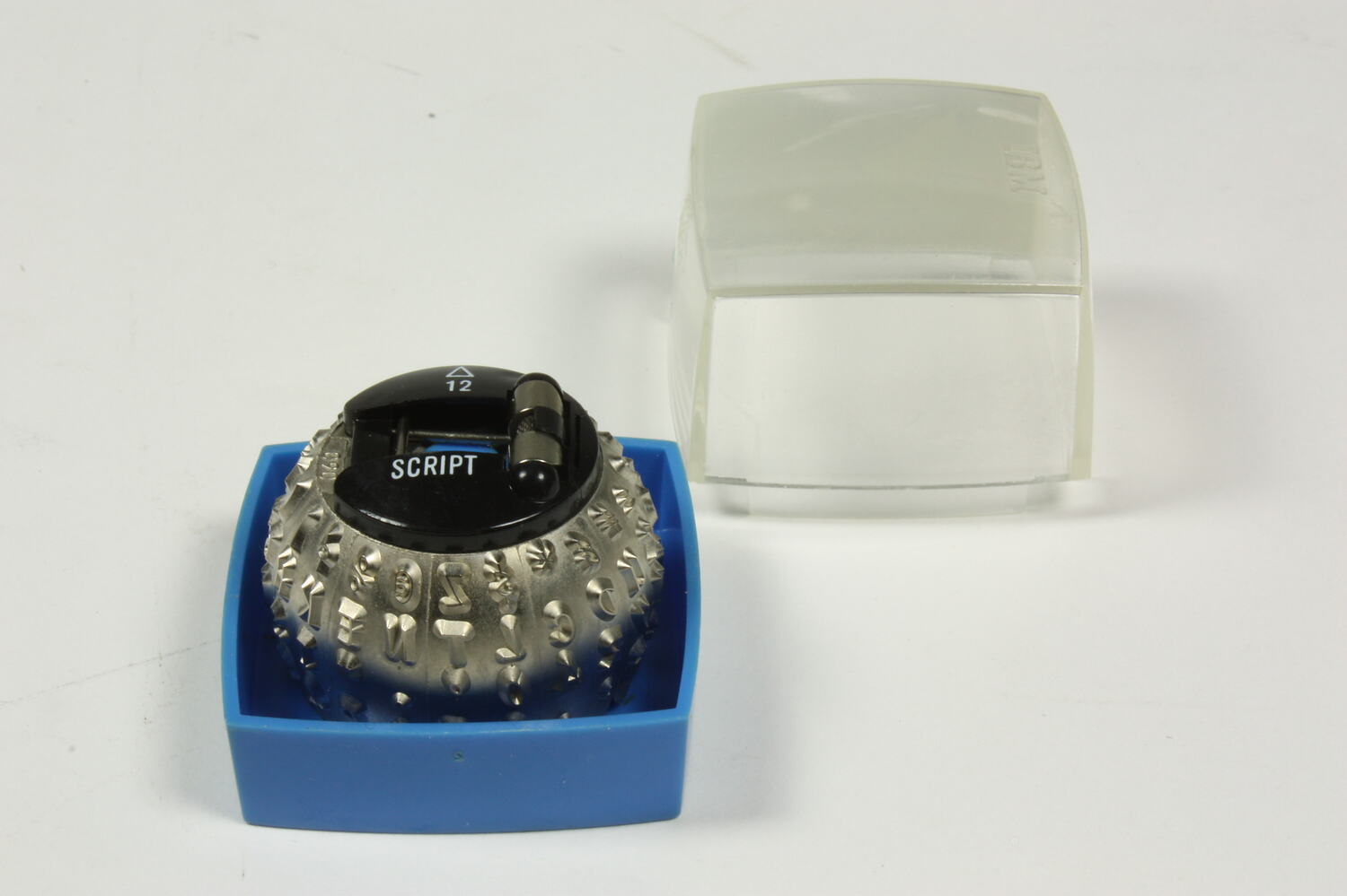 Golf Ball Typewheel - IBM Corporation, Script Font, Selectric 1 ...