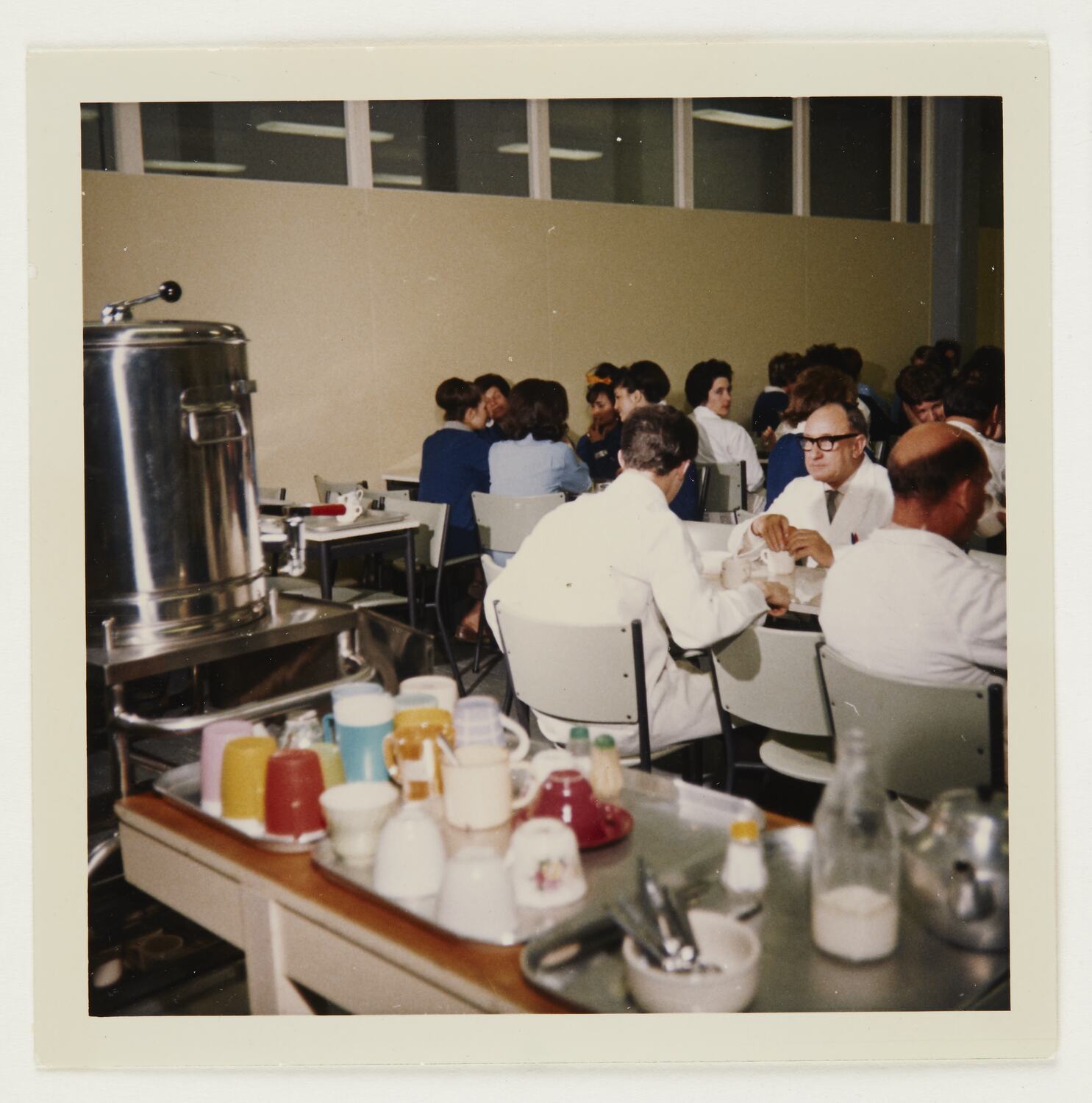 Photograph - Workers in Lunchroom, Kodak Factory, Coburg, circa 1960s