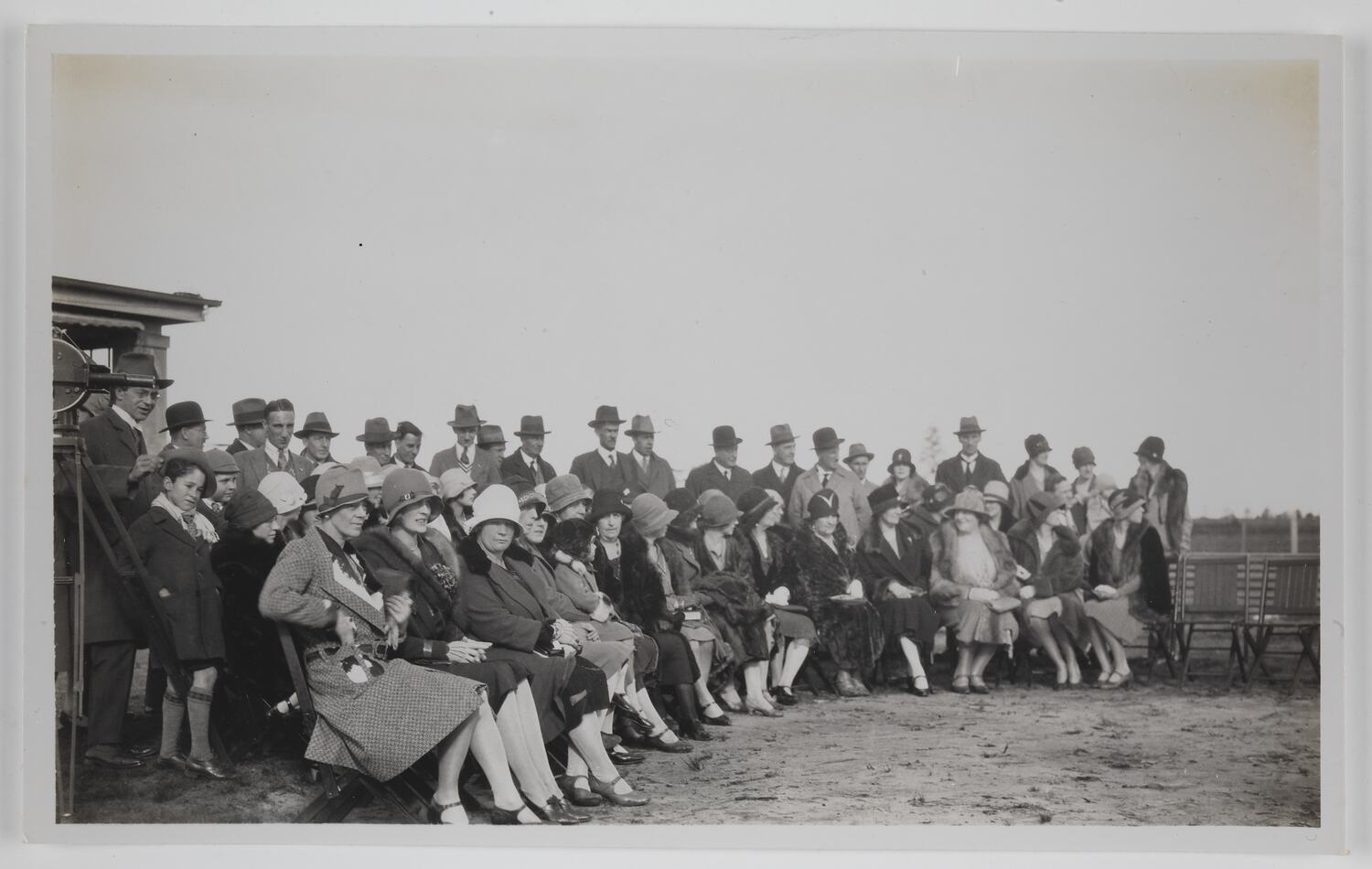 Digital Image - Crowd at Launch of 'Rouseabout' Plane, Australian Aero ...
