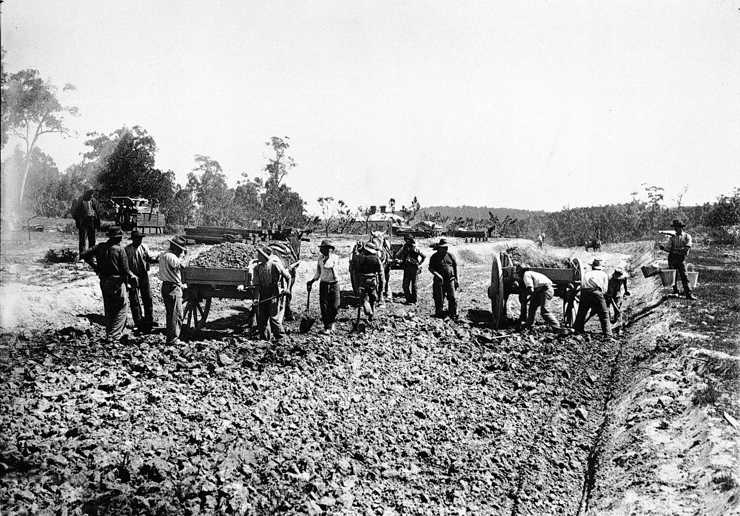 Negative - Hurstbridge District, Victoria, circa 1905