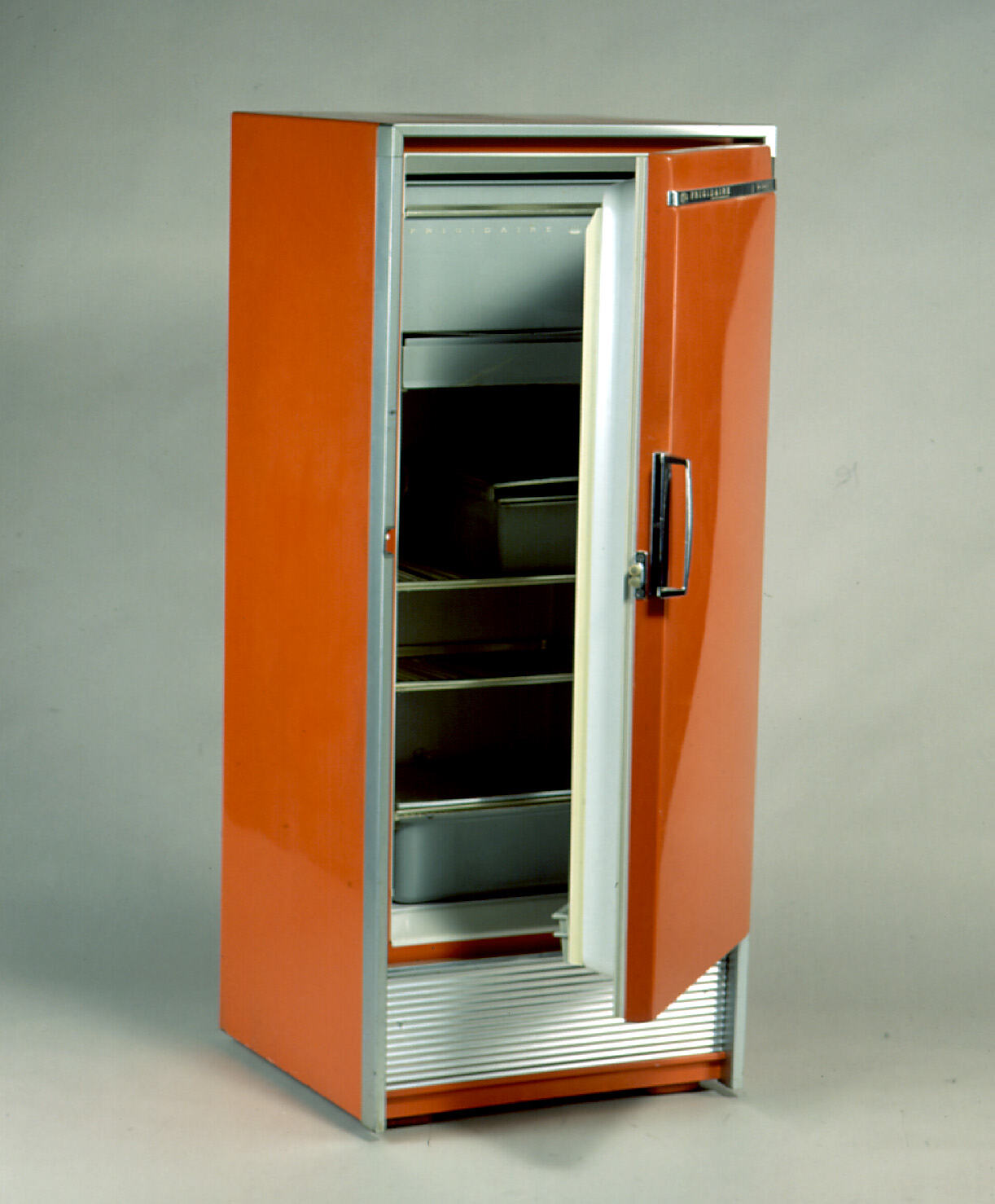 Refrigerator - Frigidaire De Luxe, General Motors, Red, circa 1957