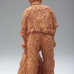 Sculpture - 'The Shearer', Mr. Leon Wolowski, Clay, 1984