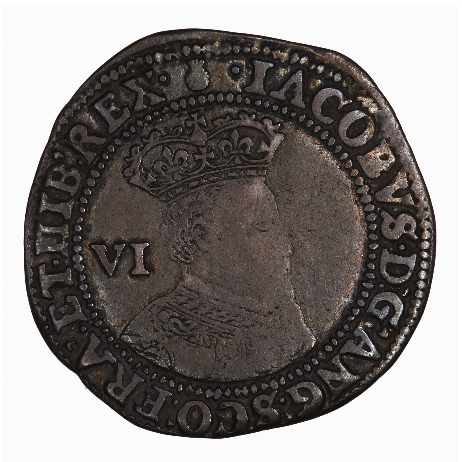 Coin - Sixpence, James I, England, Great Britain, 1604