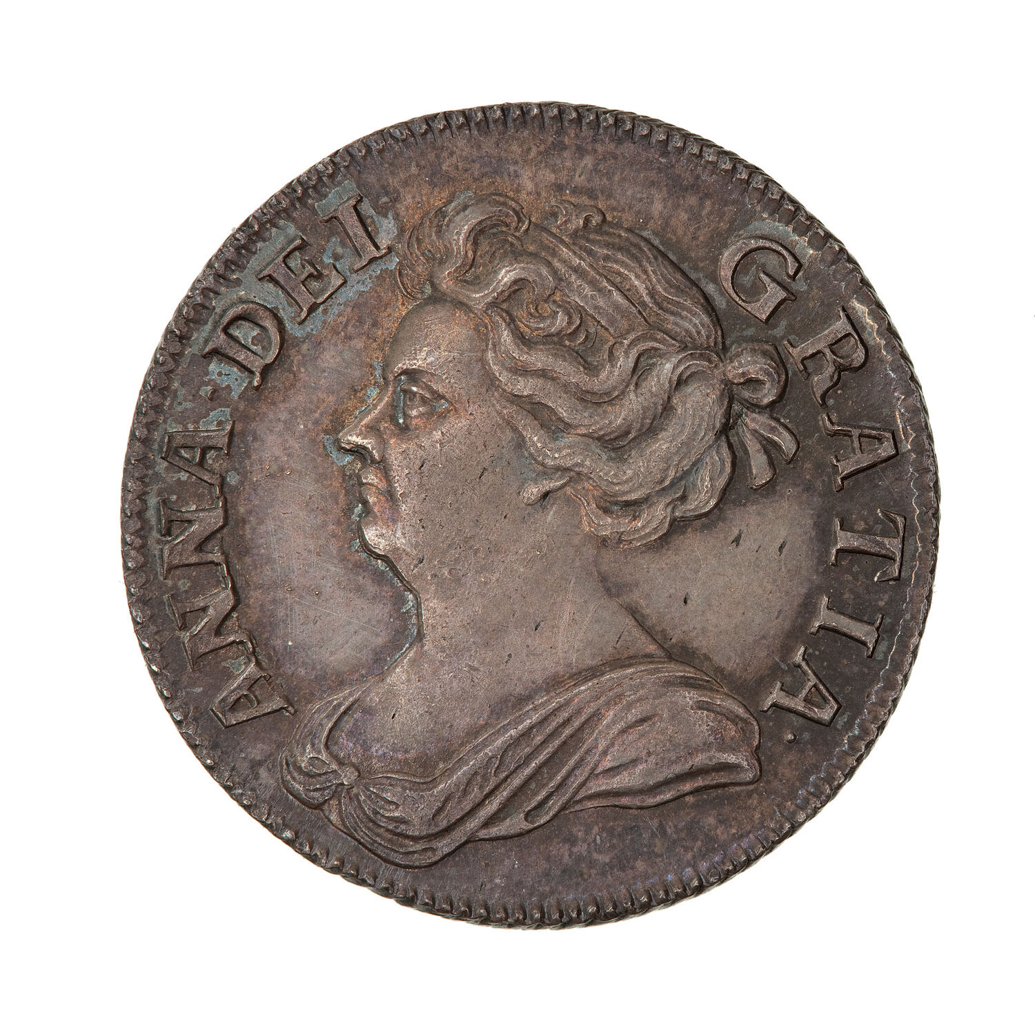 Coin - 1 Shilling, Queen Anne, England, Great Britain, 1708