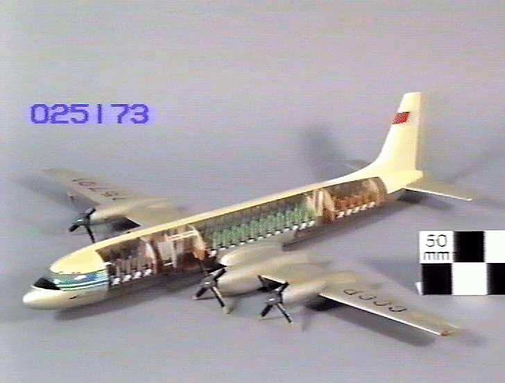 Aeroplane Model - Ilyushin Il-18, Moscow, USSR, 1961