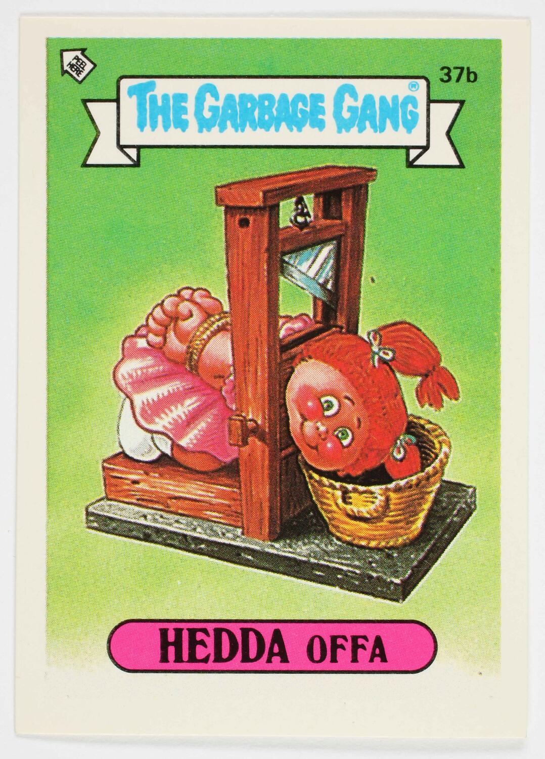 Card - The Garbage Gang, 'Hedda Offa', 1985