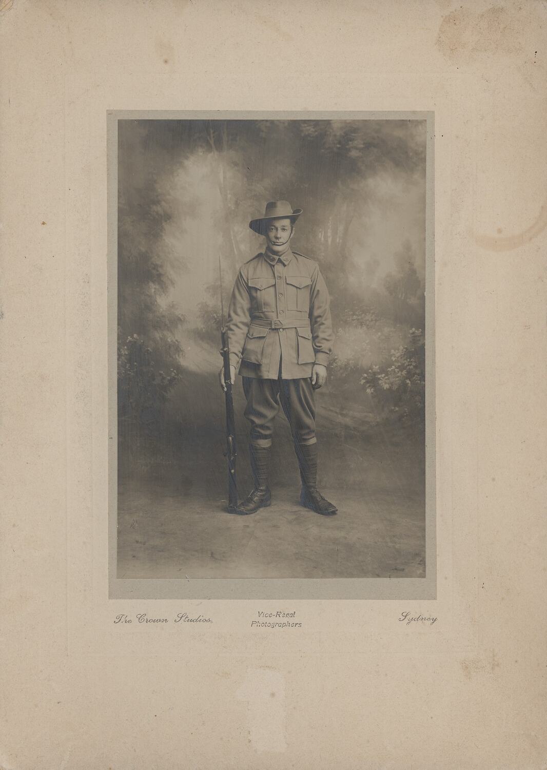 Photograph - Private John Peile, Crown Studios, Sydney, World War I ...