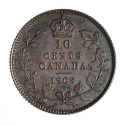 Specimen Coin - 10 Cents, Canada, 1908