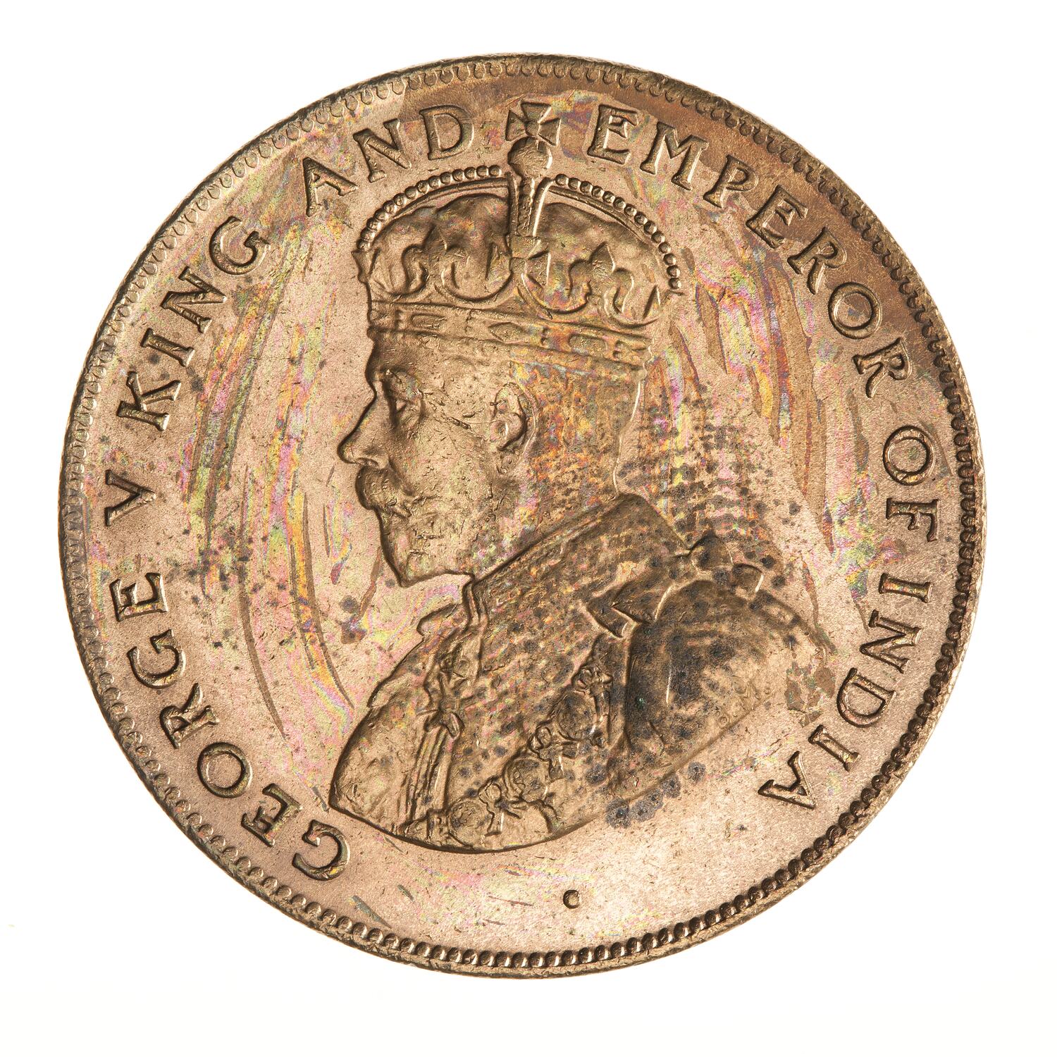 Coin 5 Cents Mauritius 1917
