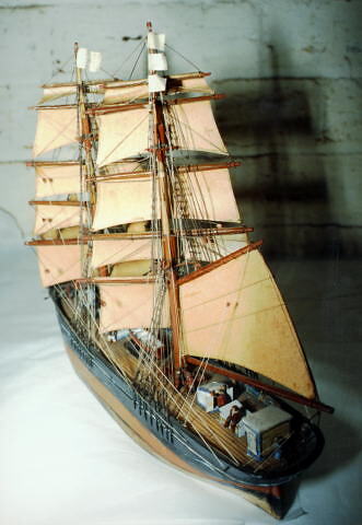 Sailing Ship Model - Brig, 'Wild Wave'