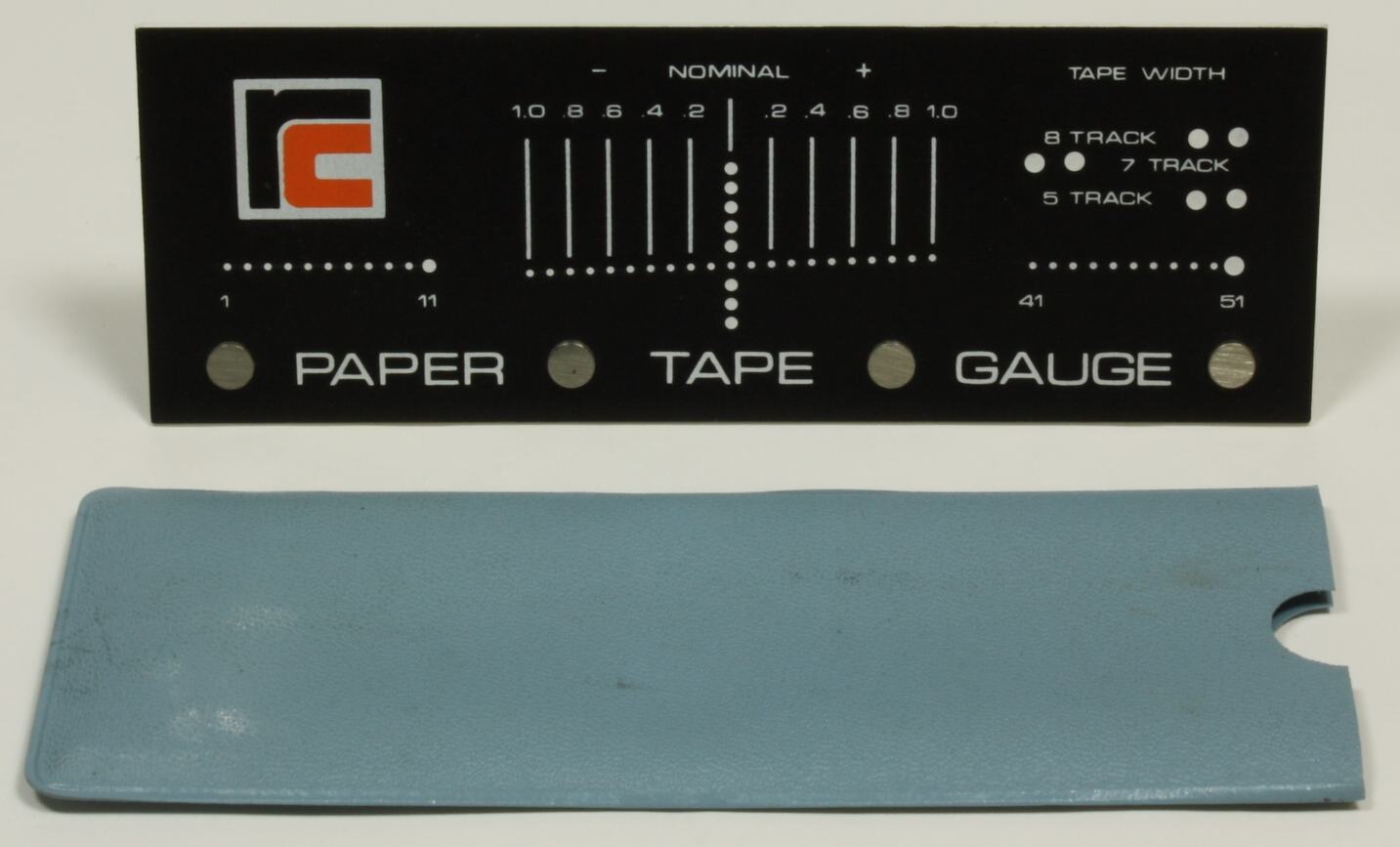 Paper Tape Gauges - Regnecentralen, Scandinavian Information Processing ...