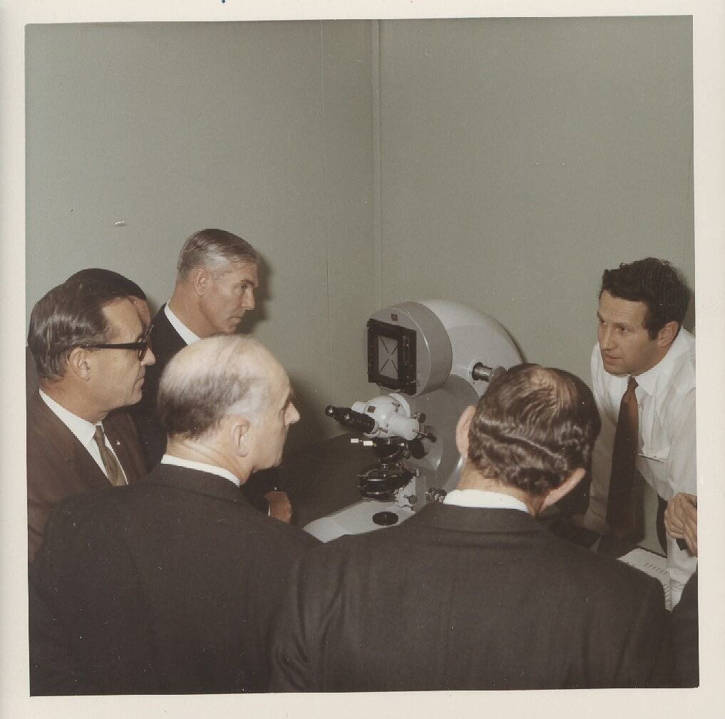 Photograph - Kodak Australasia Pty Ltd, Demonstration of Microscope ...