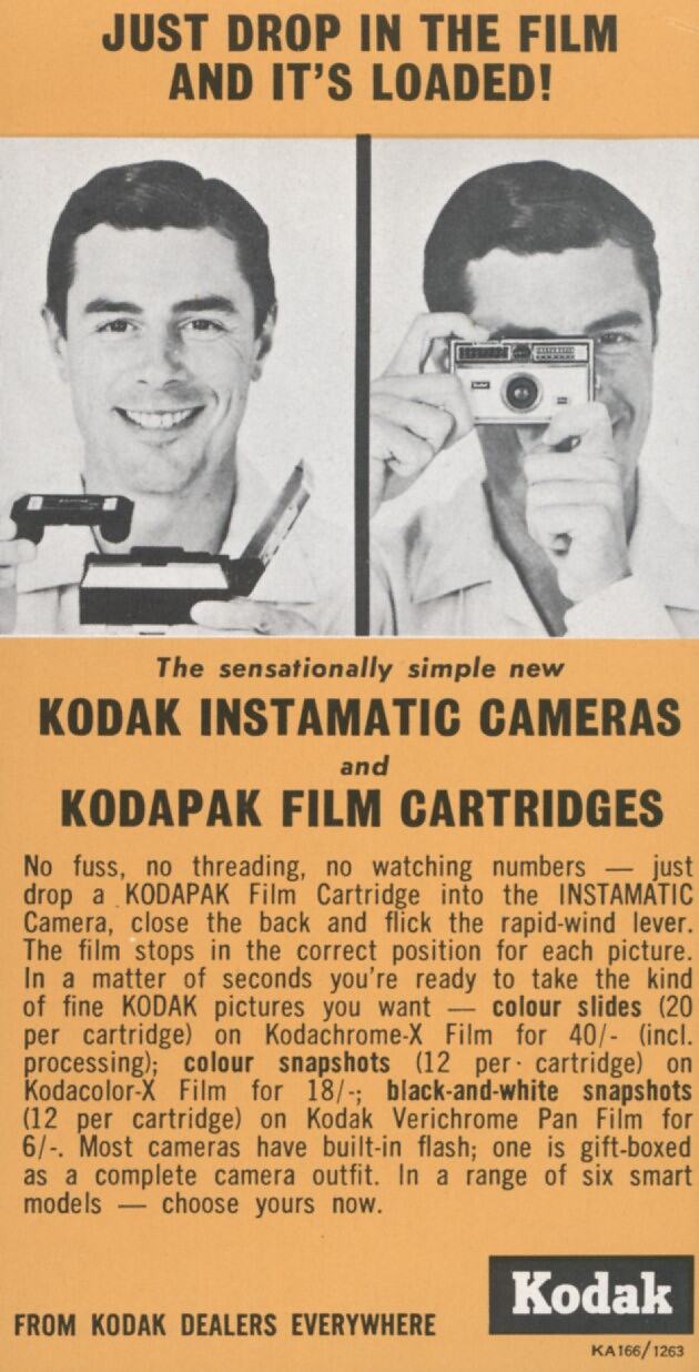 Price List - Kodak Australasia Pty Ltd, Kodak Instamatic Cameras and ...