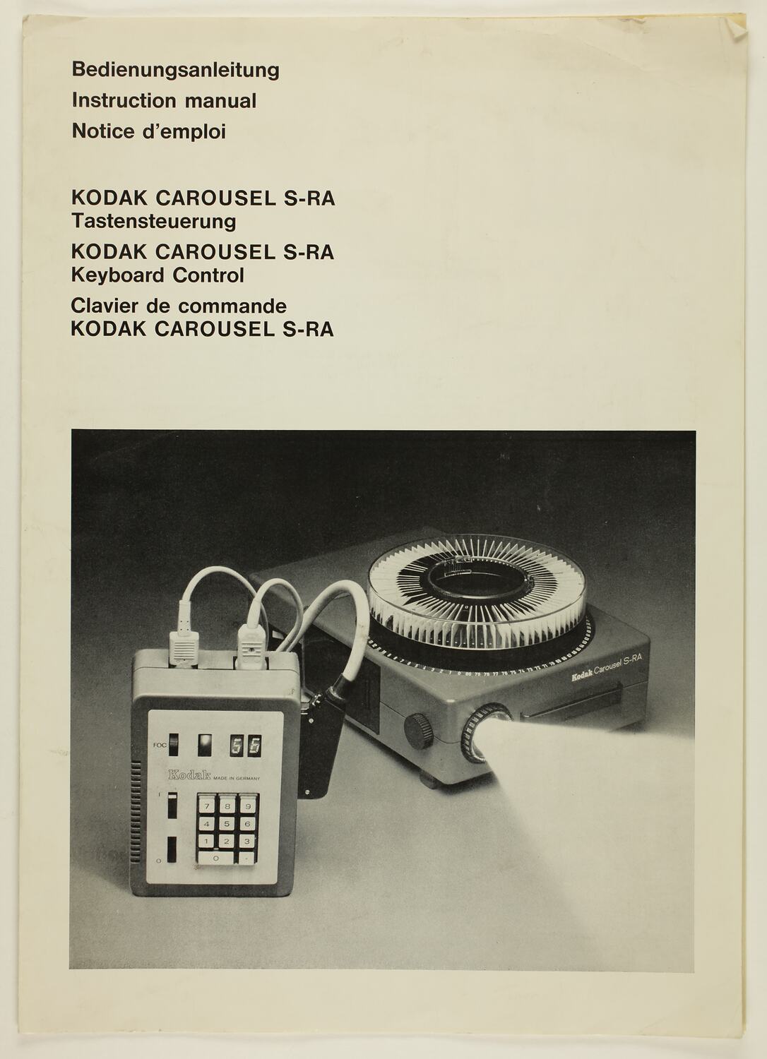 Publicity Brochure - Kodak Aktiengesellschaft, 'Kodak Carousel S-RA ...