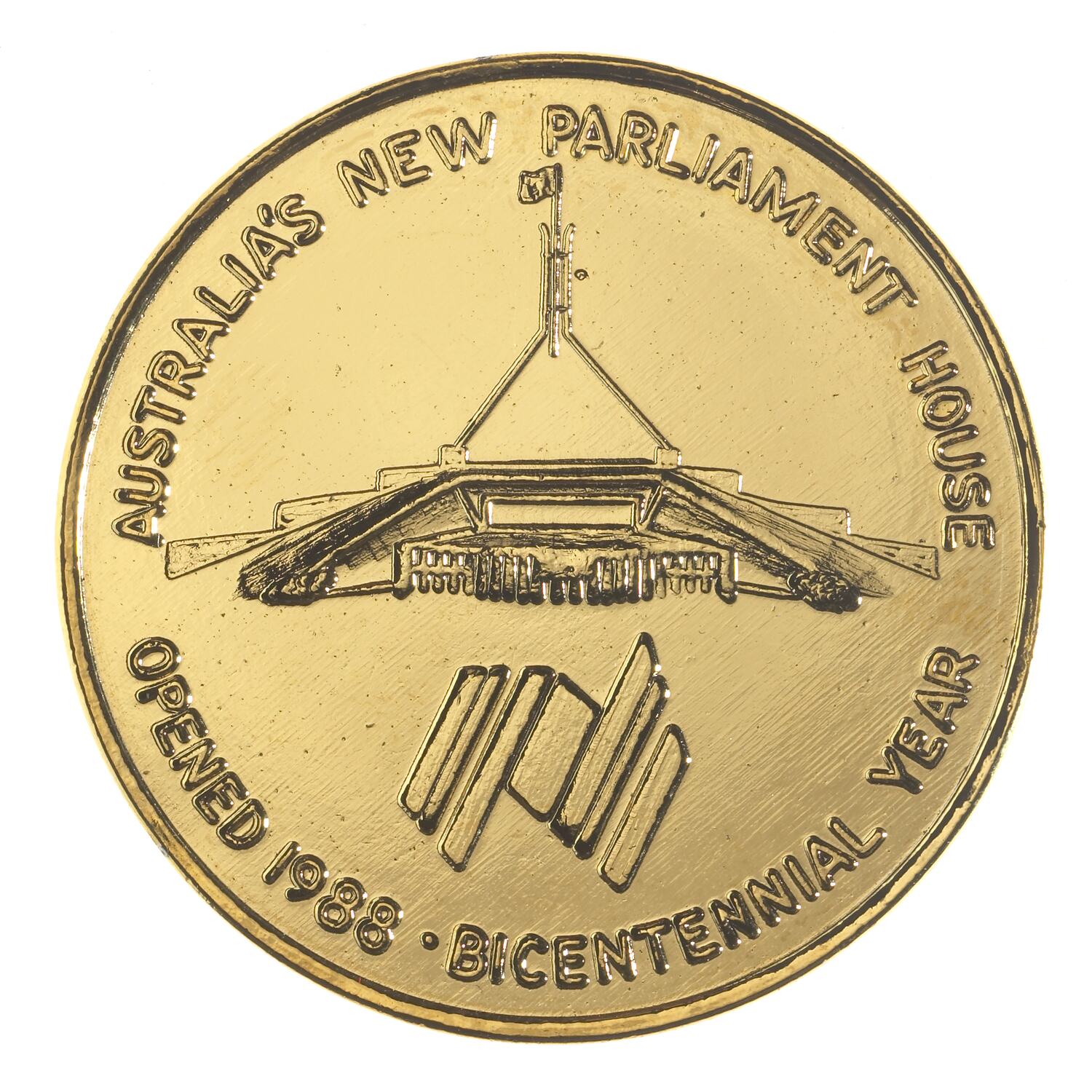 Medal - Australian Bicentenary & Opening of New Parliament House ...
