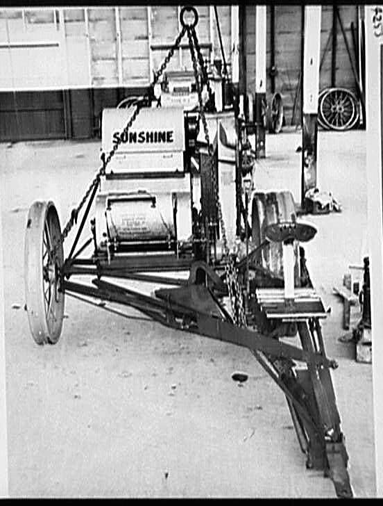 Photograph - H.V. McKay Massey Harris, Sunshine No.6 Header Under ...