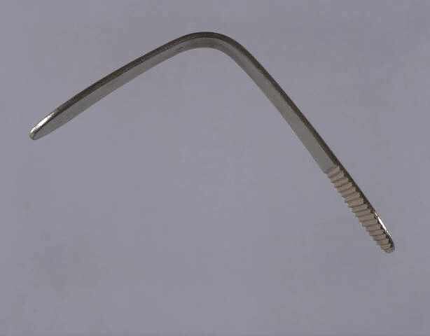 Tongue Depressor - Metal, circa 1950