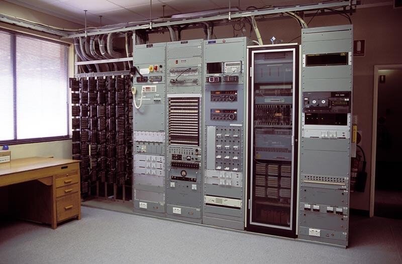 Slide - Radio Equipment Racks, Melbourne Coastal Radio Station, Cape ...